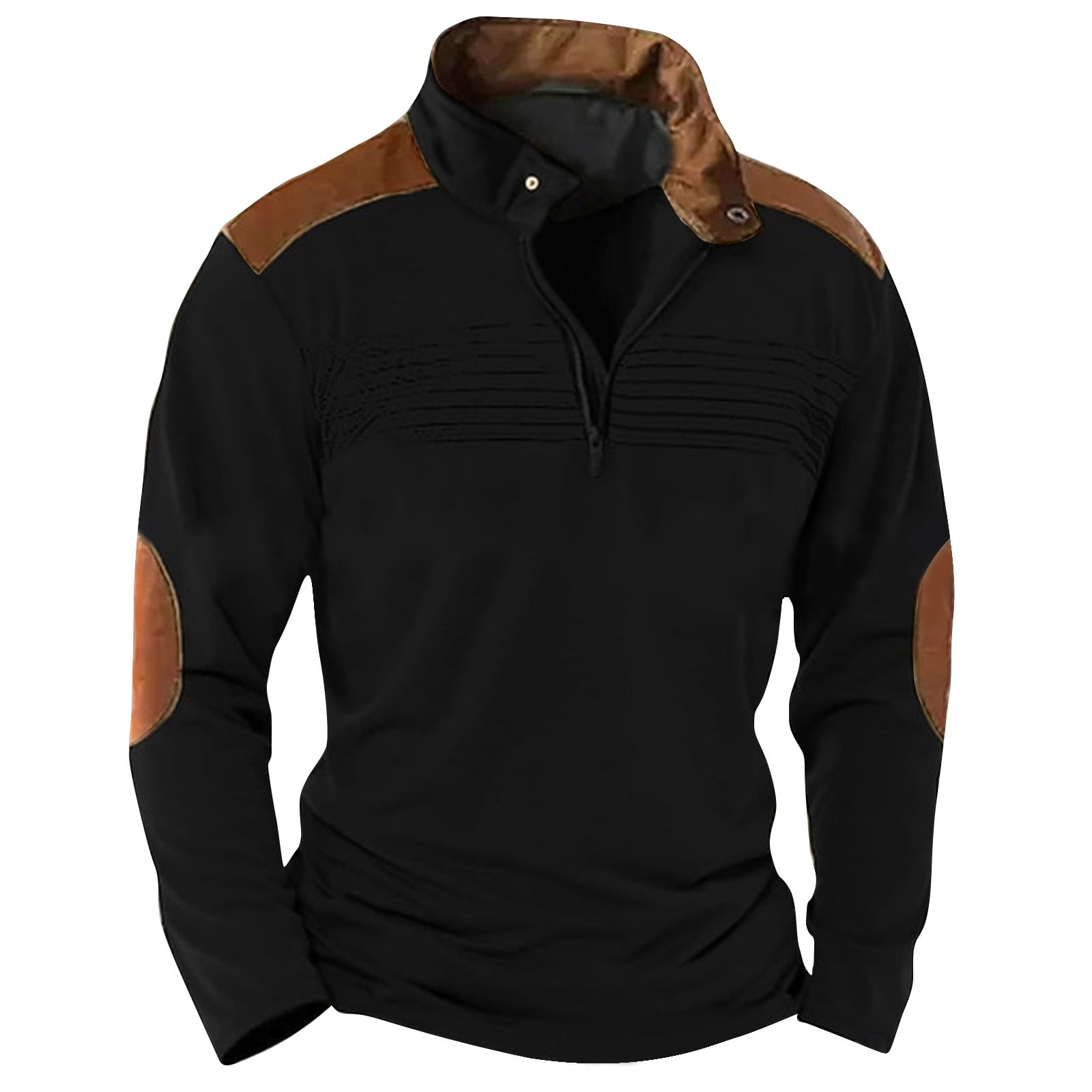 Men's Running Athletic Shirts 1/4 Zip Pullover Mens Tactical ...