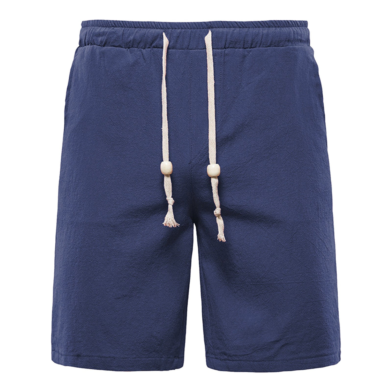 Men's Running Shorts Summer Plain Plain Cotton Linen Beach For Sport ...