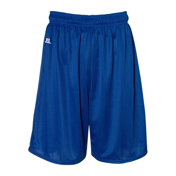 Russell Men's Dri-Power Nylon Tricot Mesh Short 659AFMK, Workout ...