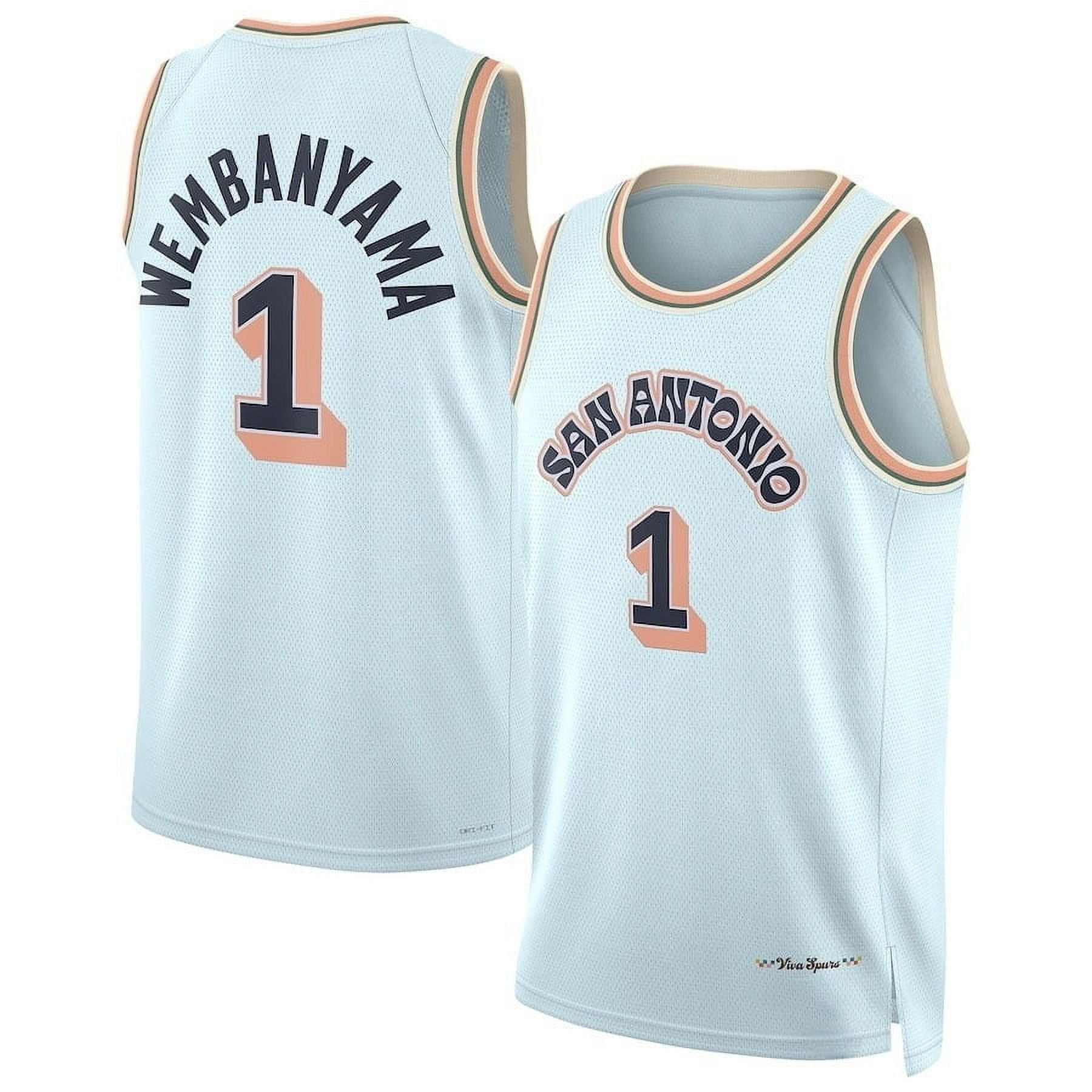Men's San_Antonio_S Victor Wembanyama 1 Sport Shirts Fans Gift ...