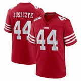 Men's San Francisco Juszczyk 44 Scarlet Sports Player Game Stitched ...