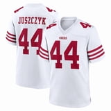 Men's San Francisco Juszczyk 44 White Sports Player Game Stitched Name ...