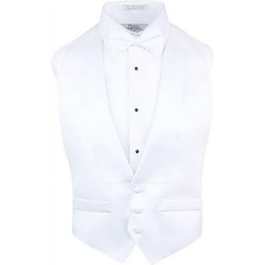 HISDERN Men's Suit Vest Business Formal Dress Waistcoat Vest with 3 ...