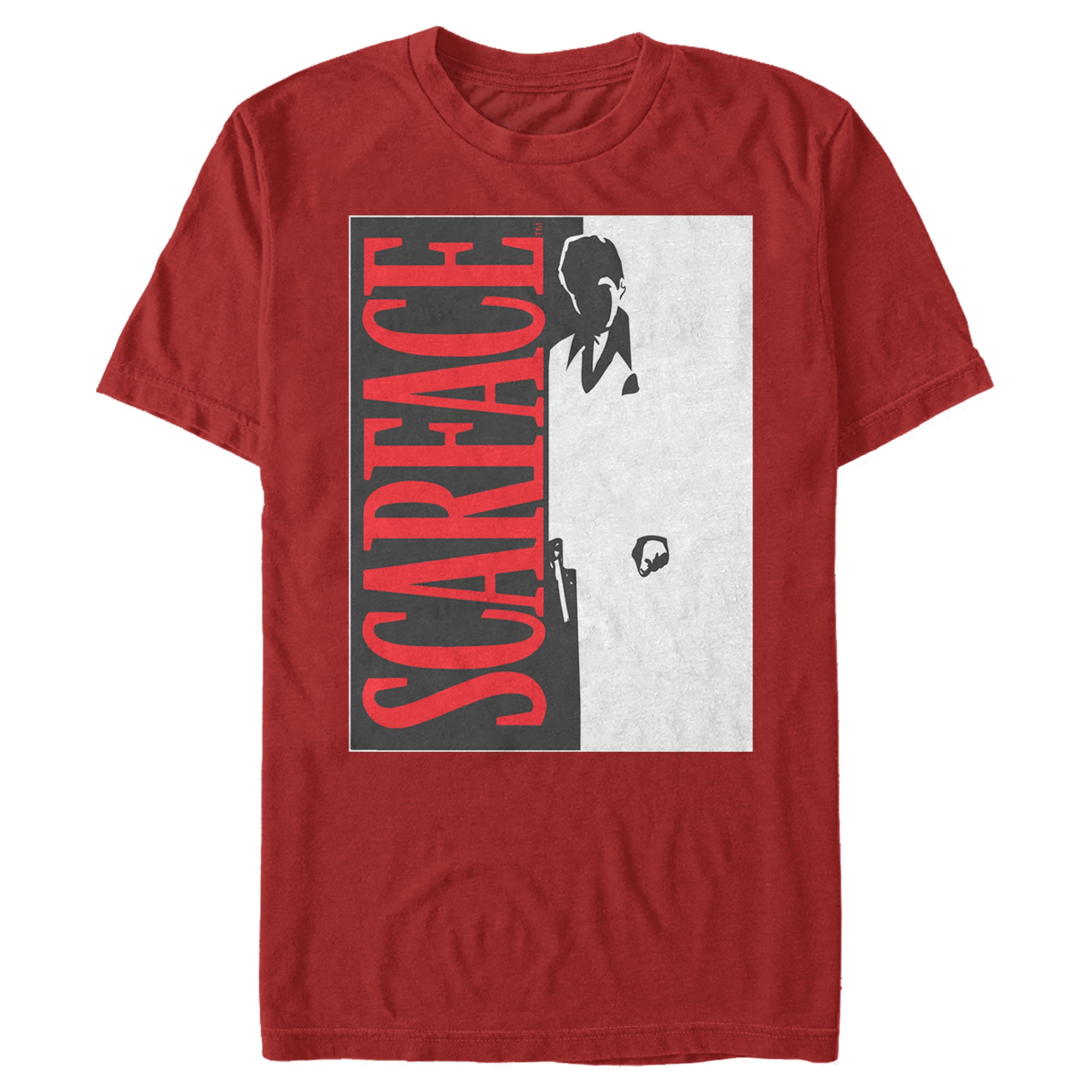 Men's Scarface Shadow Poster Graphic T-Shirt - Walmart.com