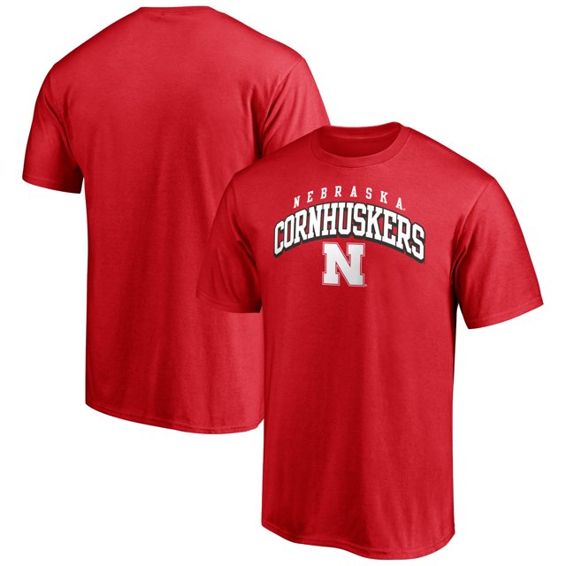 Men's Scarlet Nebraska Huskers Line Corps T-Shirt - Walmart.com