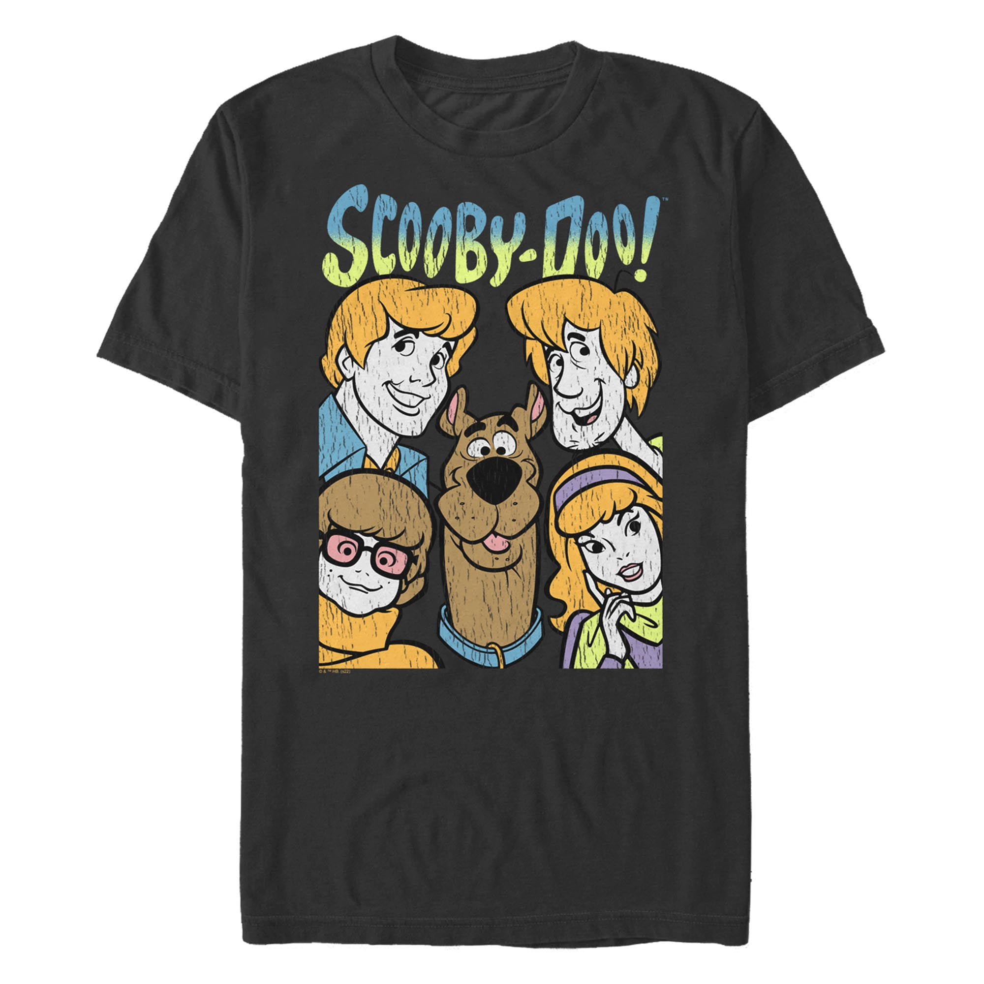 Men's Scooby Doo Distressed Mystery Crew Graphic T-Shirt - Walmart.com