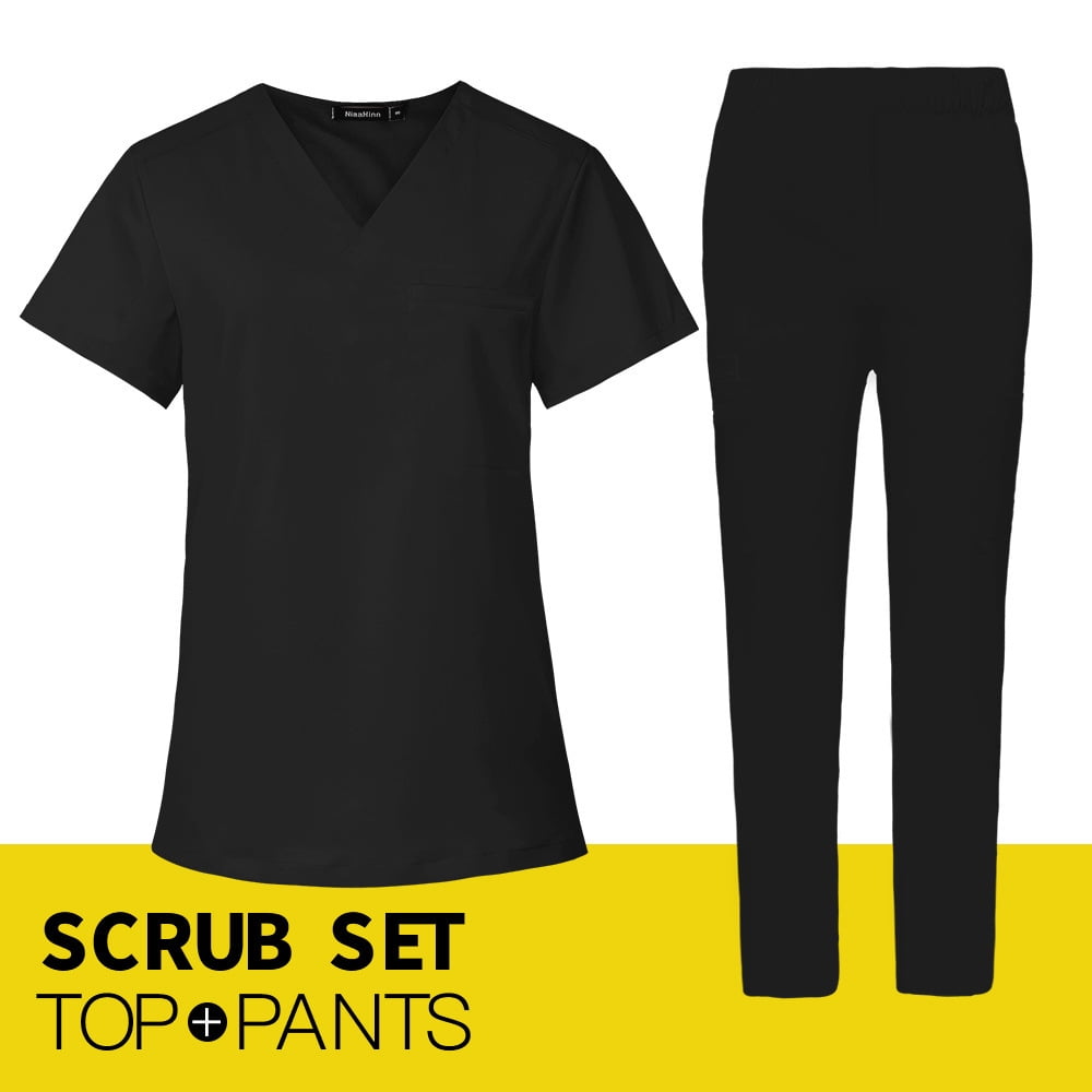Men's Scrubs Medical Uniform Lab Set Male Wholesale Clinic Hospital ...