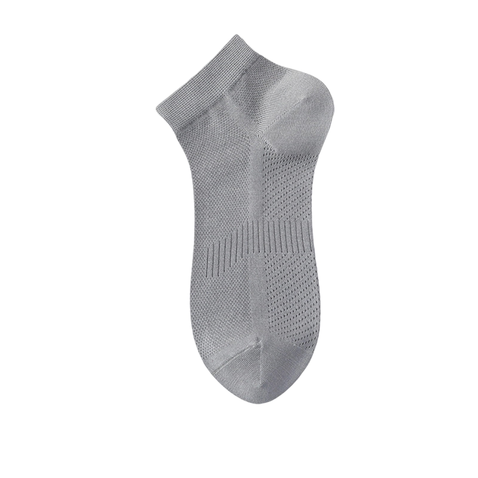 Men's Seamless Mesh Ankle Socks Thin Lightweight Moisture Wicking Odor ...