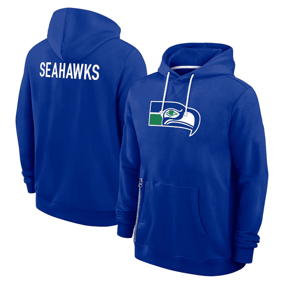 Men's Seattle Sideline Standard Issue Initial Home Dri-FIT Hoodie XL ...