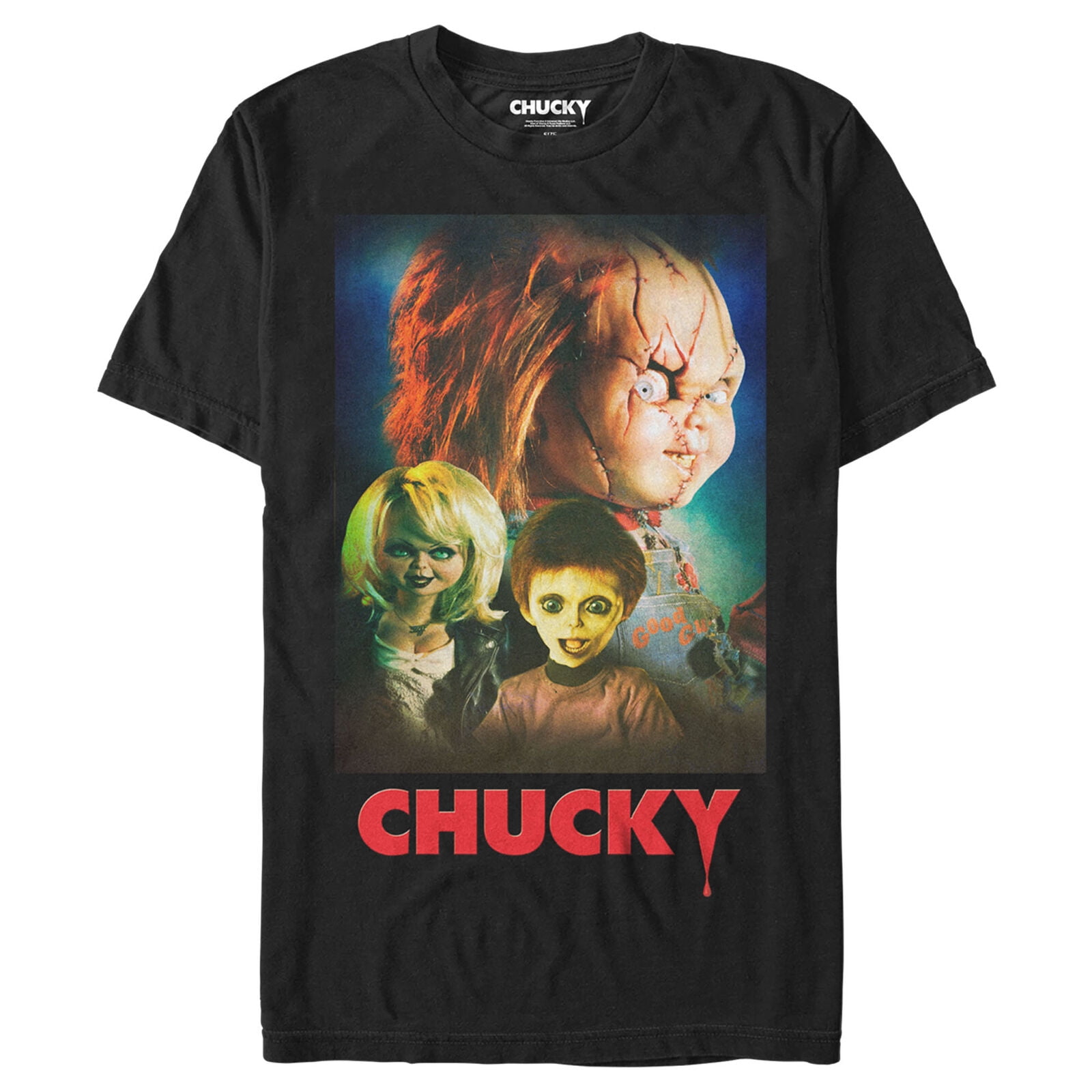 Men's Seed of Chucky Family Poster T-Shirt - Walmart.com