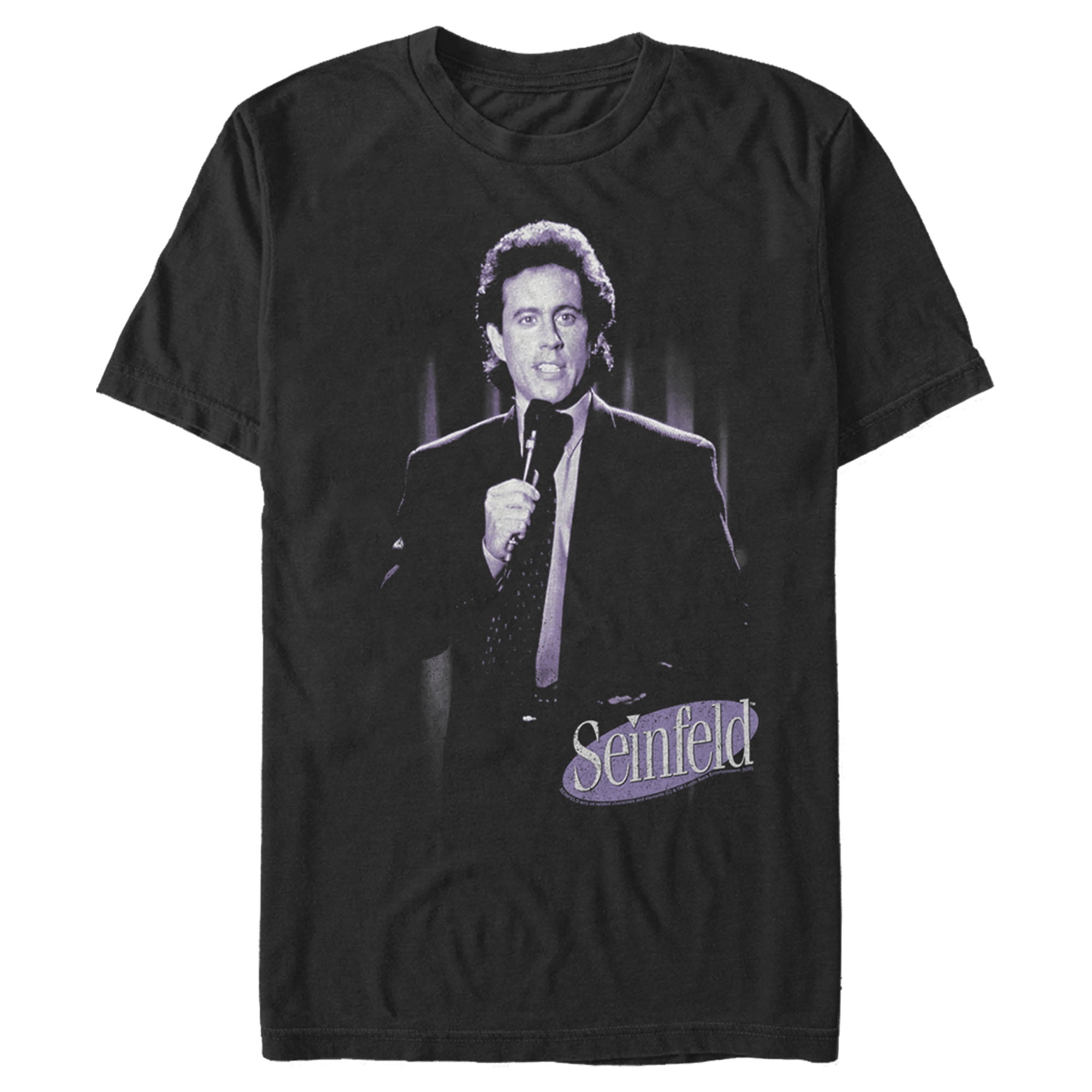Men's Seinfeld Jerry Seinfeld Stand-Up Graphic Tee Black Medium ...