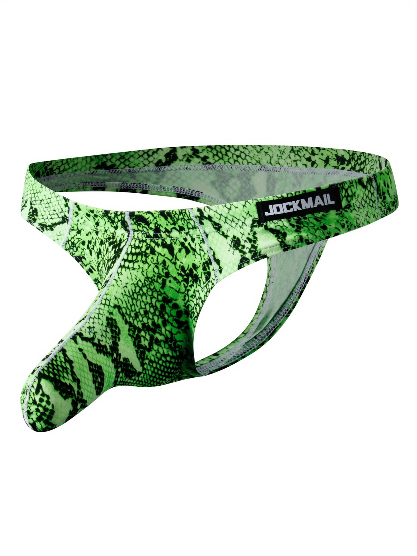 Men's Sexy Low Rise Thongs in, Camouflage & Solid Black with Long Nose ...