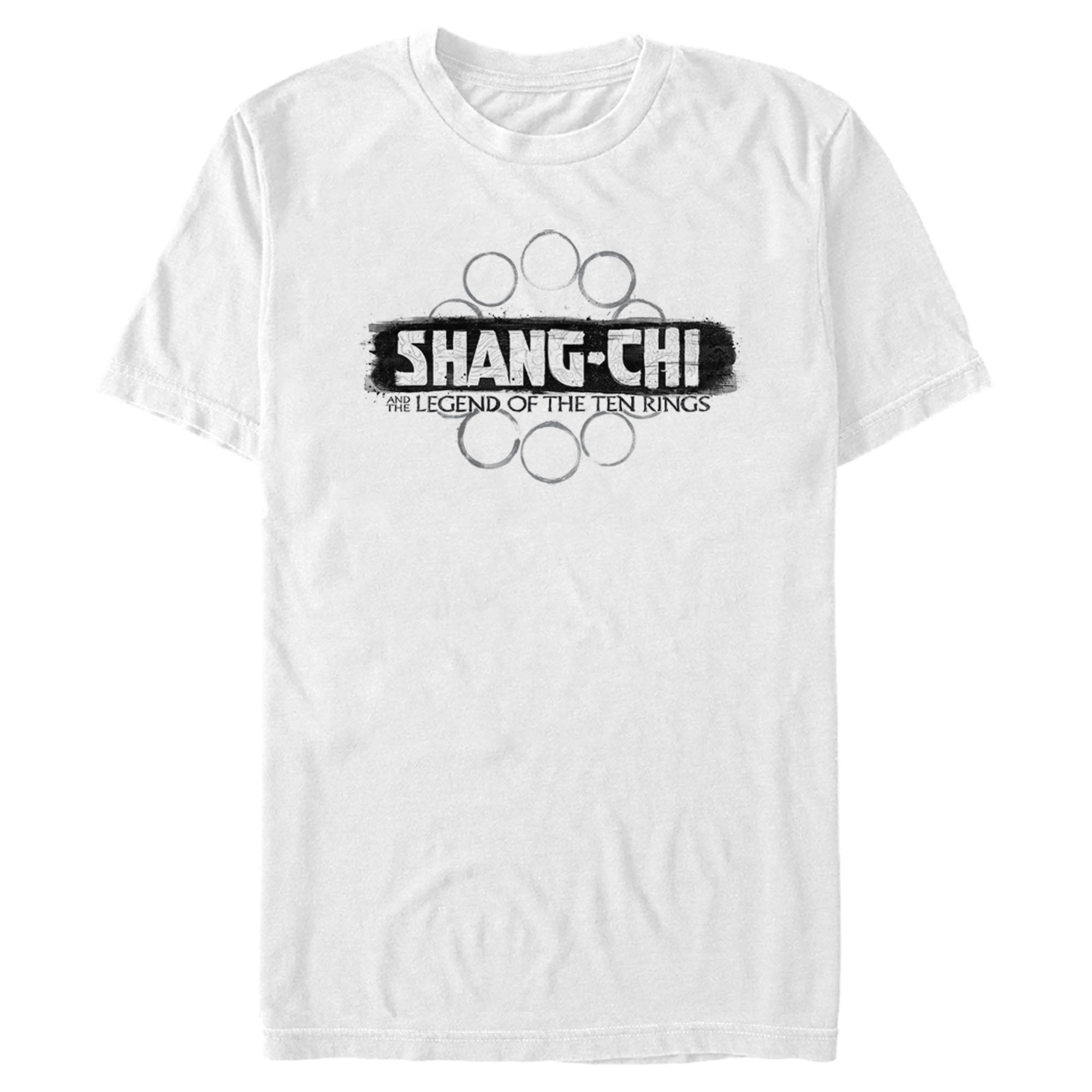 Men's Shang-Chi and the Legend of the Ten Rings Logo Black Graphic Tee ...