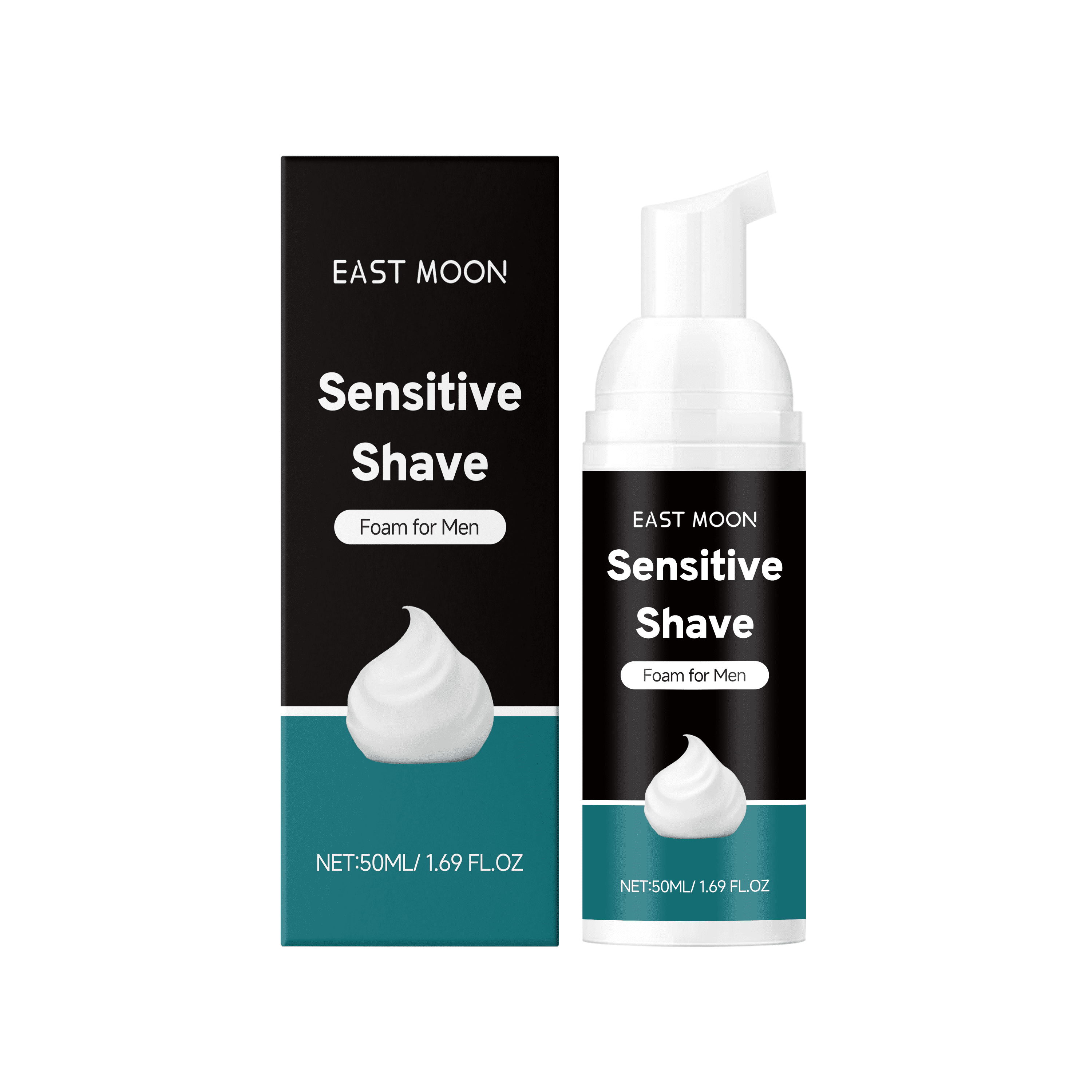 Men's Shaving Mousse Gentle Cleansing Care Facial Fine Foam Shaving ...