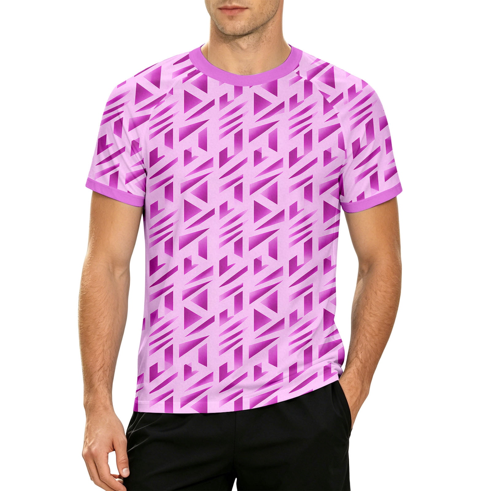 Men's Shirt Short Sleeve Quick Dry Water Beach Sun Protection T Shirts ...