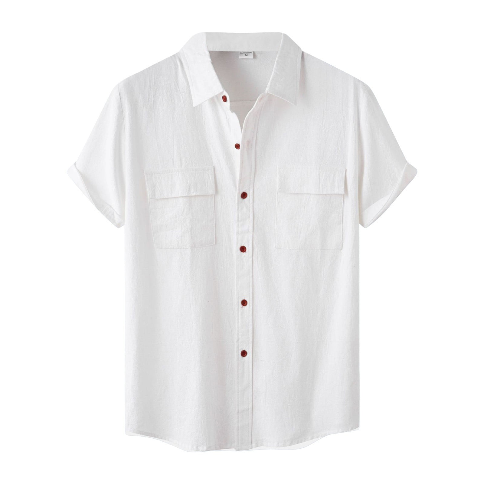 Men’s Shirts For Casual Wear – Relaxed Fit Button Up For Spring Summer ...