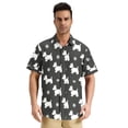 Men's Short Sleeve Button Down Shirt, Wrinkle Free Casual Summer Beach ...