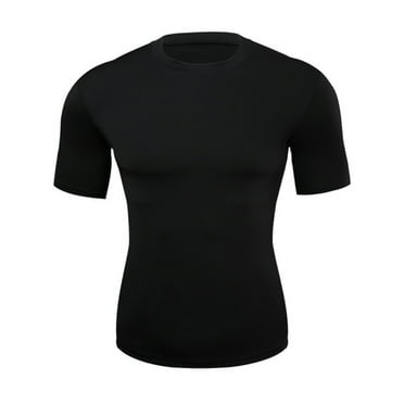 Roadbox Short Sleeve Compression Shirt for Men - Baselayer Shirts Quick ...