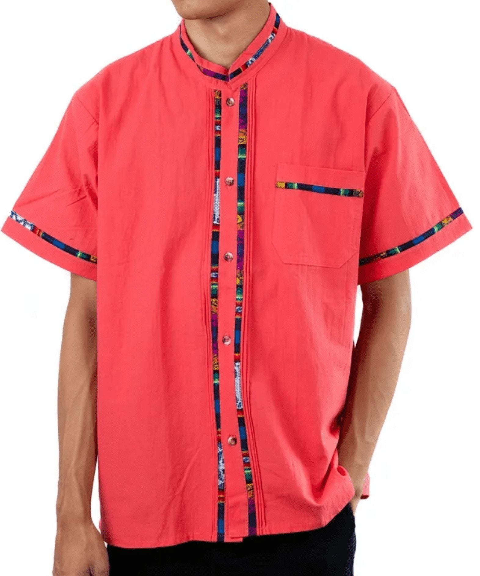 Men's Short Sleeve Mexican Guayabera Shirts Made in Mexico, Multiple ...