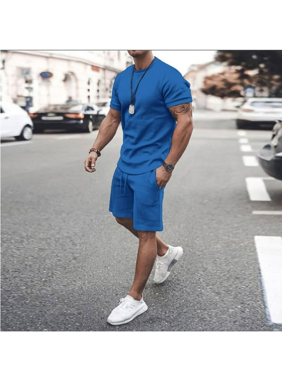 Mens Two Piece Short Set