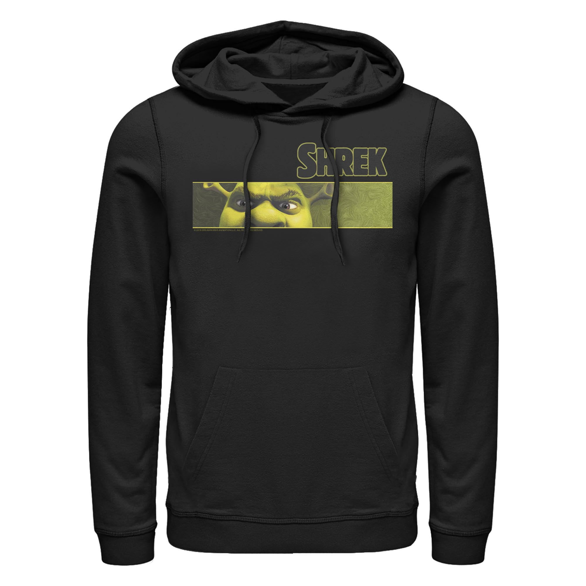 Men's Shrek Banner Eye Focus Pull Over Hoodie - Walmart.com
