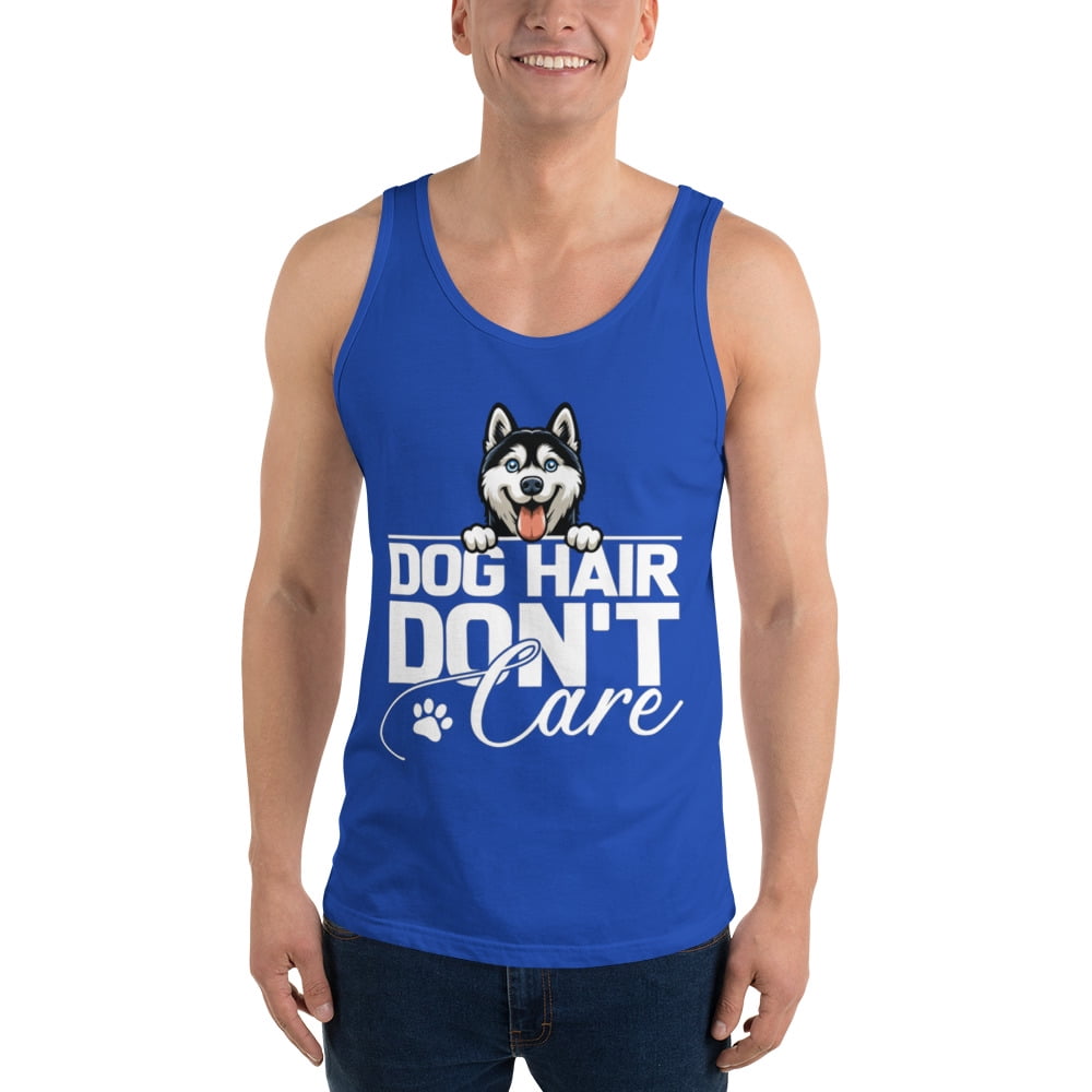 Men’s Siberian Husky Dog Hair Don't Care (True Royal, XL) - Walmart.com