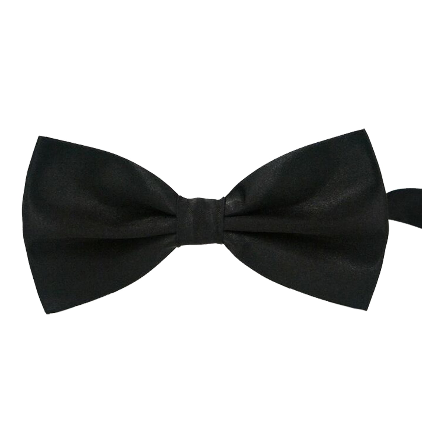 Bumiews Men's Silk Face Bow Tie, Classic Pre-Tied Adjustable Formal ...