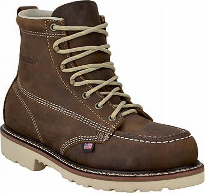 Men's Silverado 6" Steel Toe Moc Toe Work Boot (U.S.A. Made) 7762ST ...