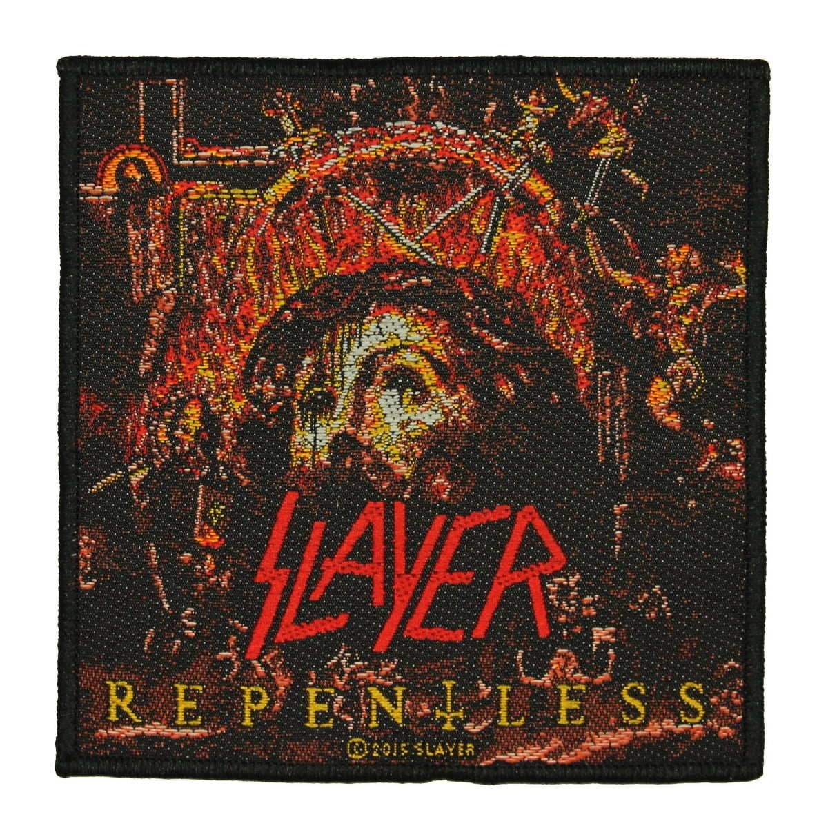 Men's Slayer Repentless (Loose) Woven Patch Black - Walmart.com