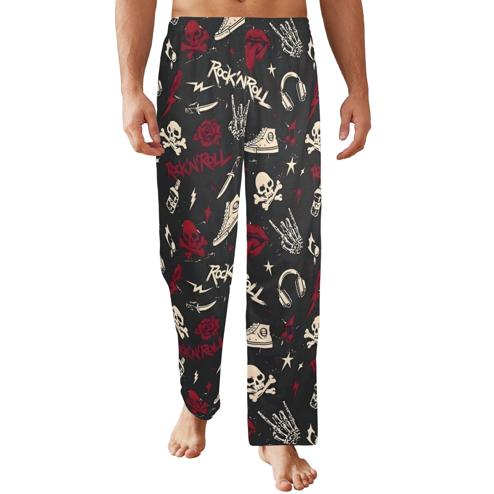 Men's Sleeping Pajama Pants – Rock-Lips - Men's Pajamas - 2XL - Walmart.com