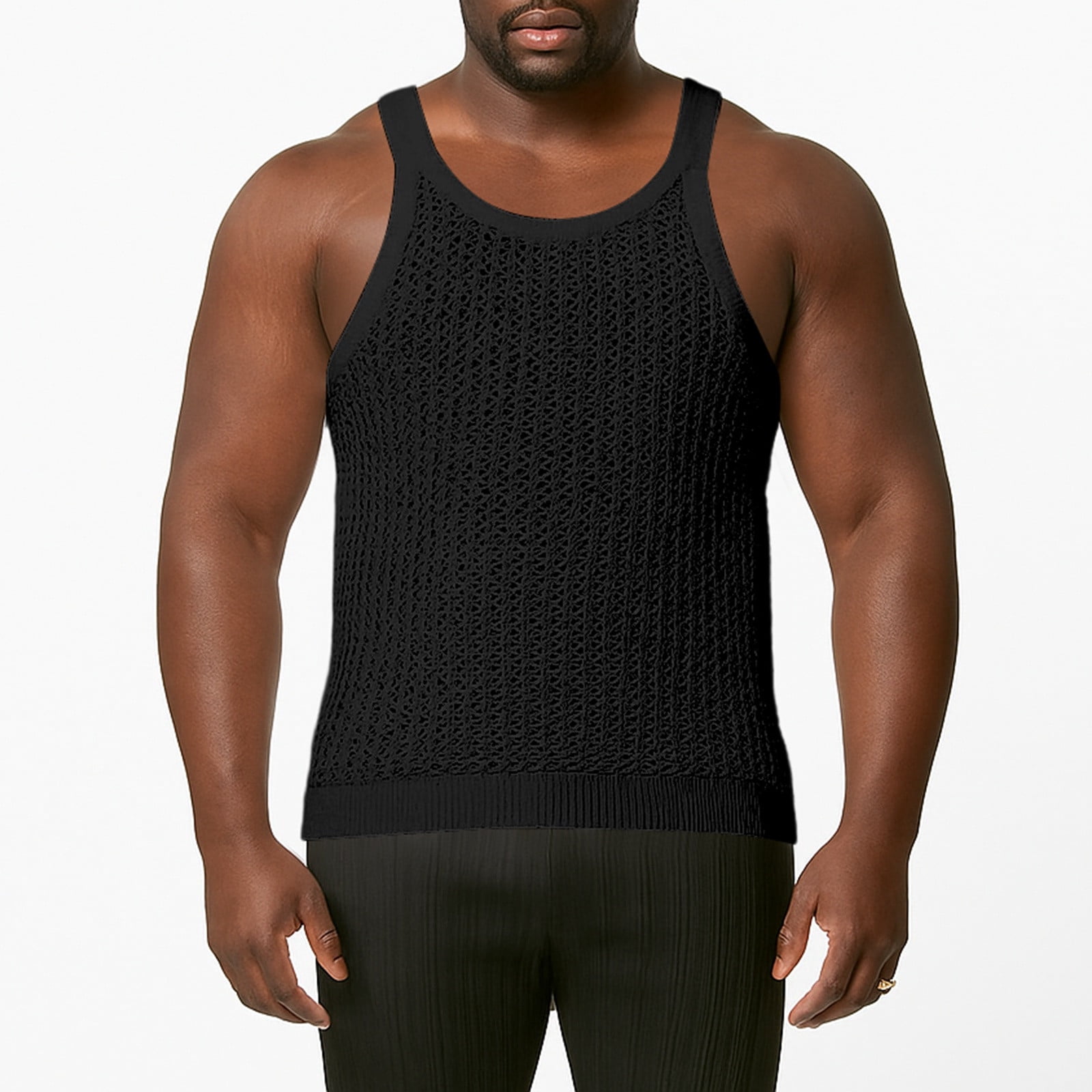 Men's Sleeveless T Shirts for Summer Casual Wear Lightweight Breathable ...