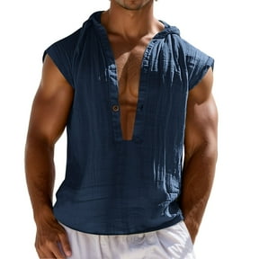 Adeawade Mens T Shirt Short Sleeve T Shirt Round Neck Solid Color ...