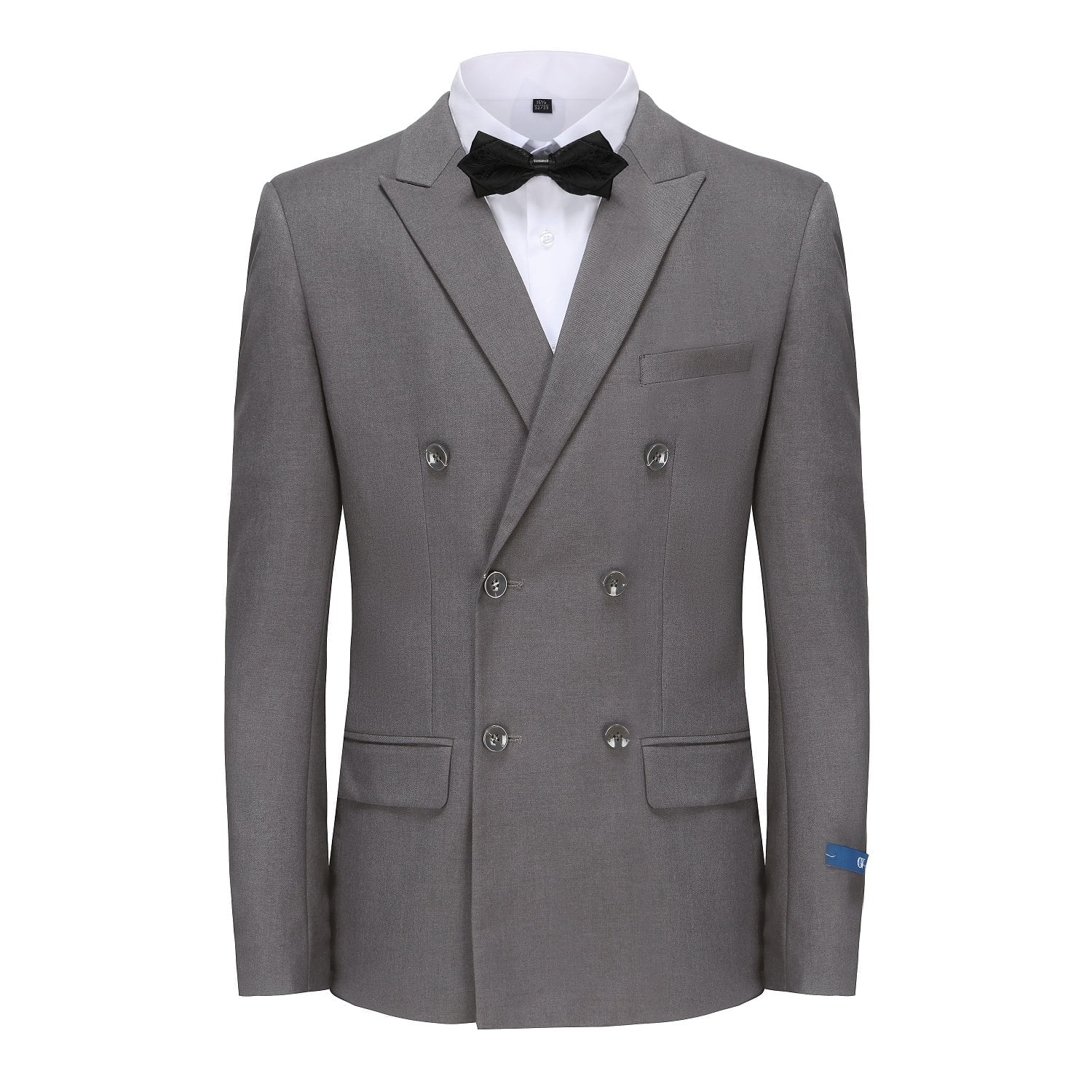 Men's Slim Fit 2-Piece Double Breasted Suit - Walmart.com