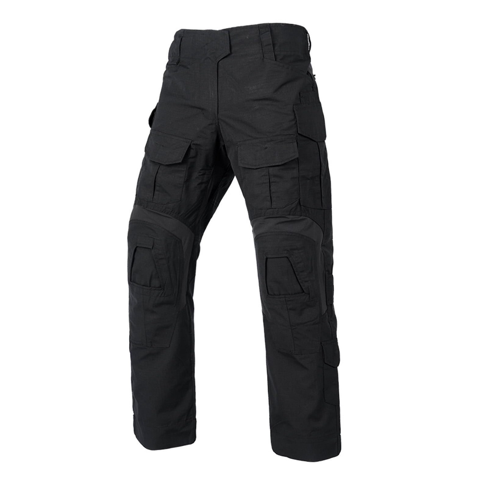 Men's Slim-Fit Camouflage Tactical Work Pants with Multi-Pocket Design ...