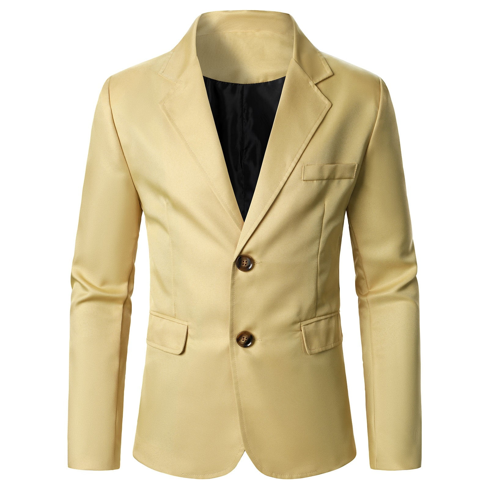 Men's Slim Fit Stretch Formal Business Suit Jacket for Wedding and ...