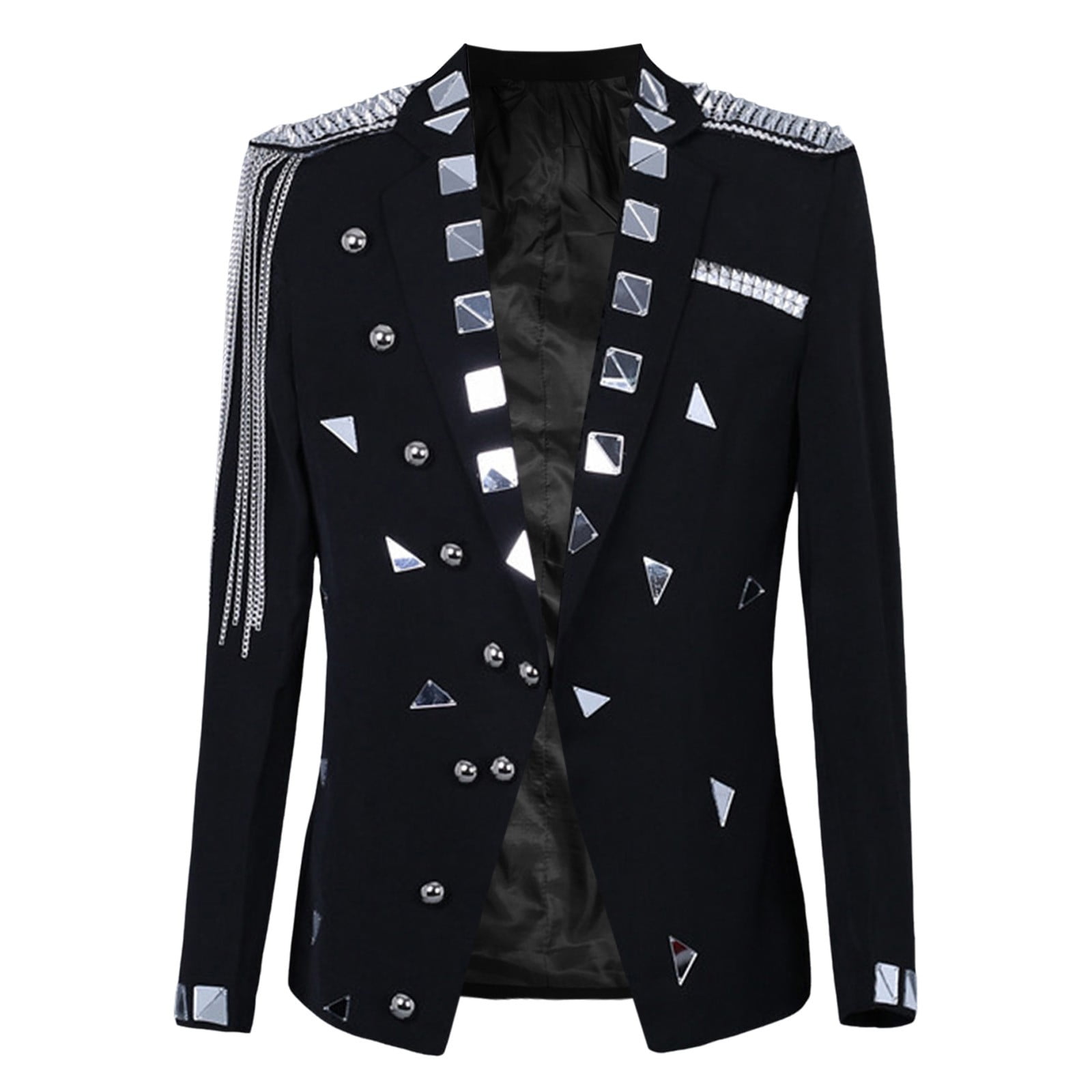 Men's Slim Fit Suit Jacket for Wedding Banquet Performance Cinema ...