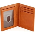 Men's Slim Front Pocket Wallet - RFID Blocking, Thin Minimalist Bifold ...
