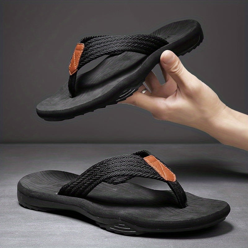 Men‘s Slip-On Flip Flops for Beach & Casual Wear - Comfortable ...