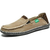 Auguscare Shoes Men, Orthowalkway Mens Shoes, Men's Arch Support Slip-on Canvas Loafers ...