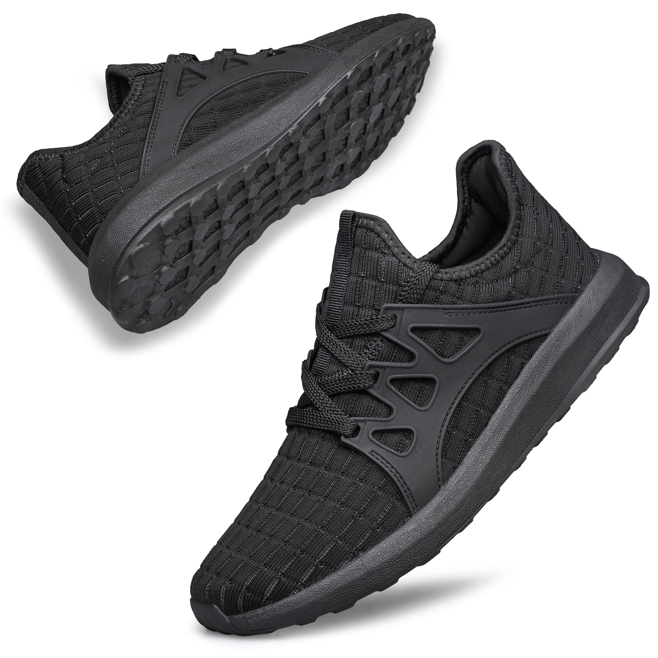 Running Shoes for Men Lightweight Mesh Slip-on Sport Walking Sneakers ...
