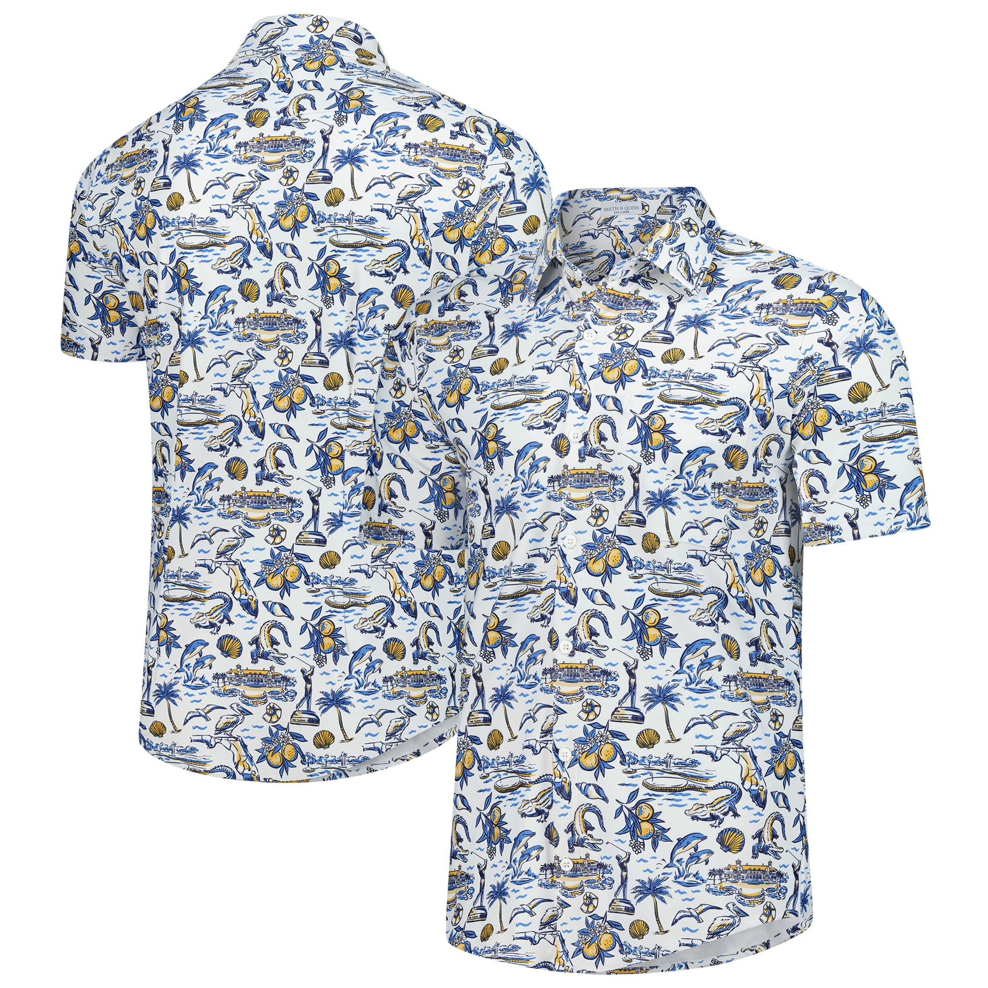 Men's-Smith & Quinn Blue 2025 THE PLAYERS Florida Icon Boatyard Button ...
