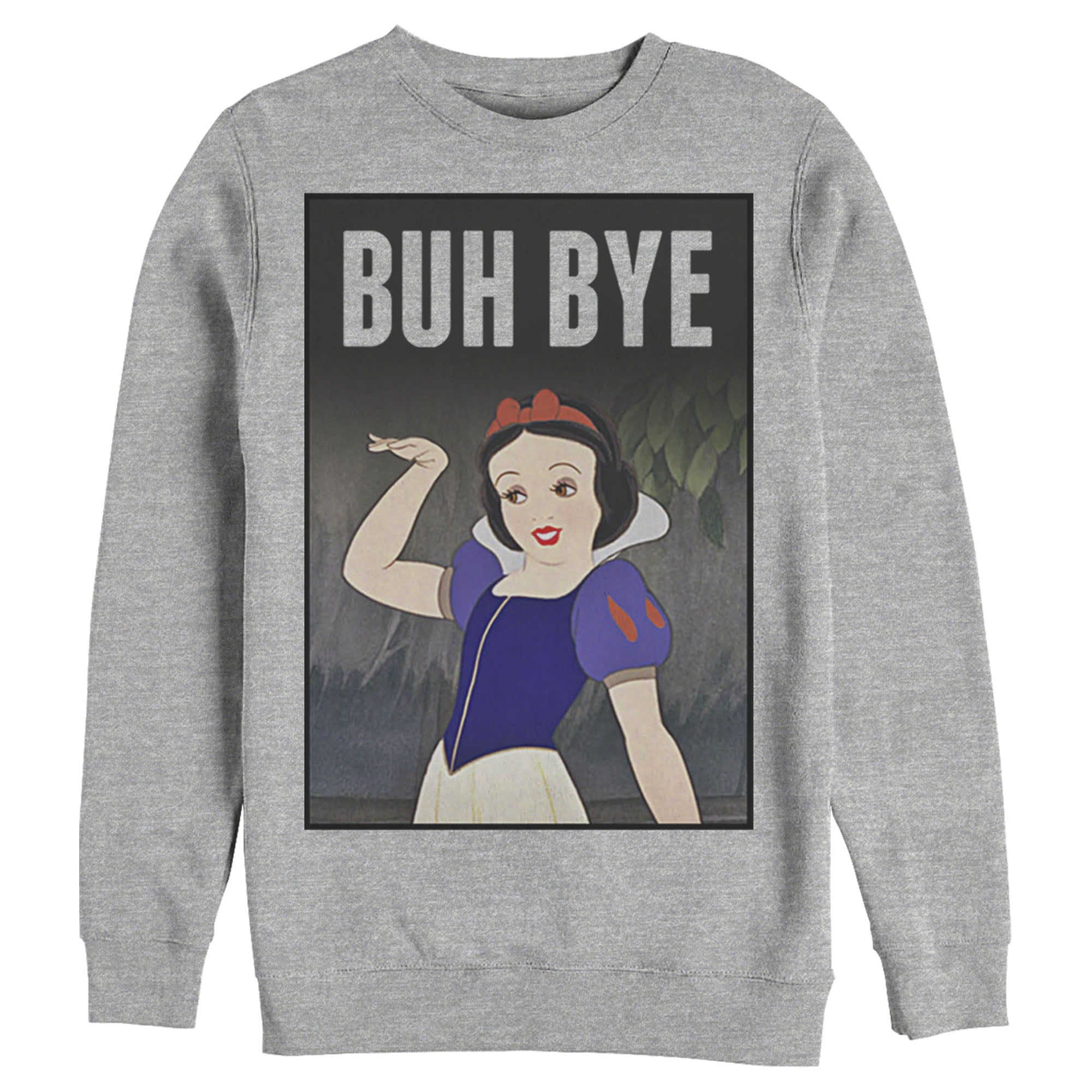 Men's Snow White and the Seven Dwarfs Bye Sweatshirt - Walmart.com