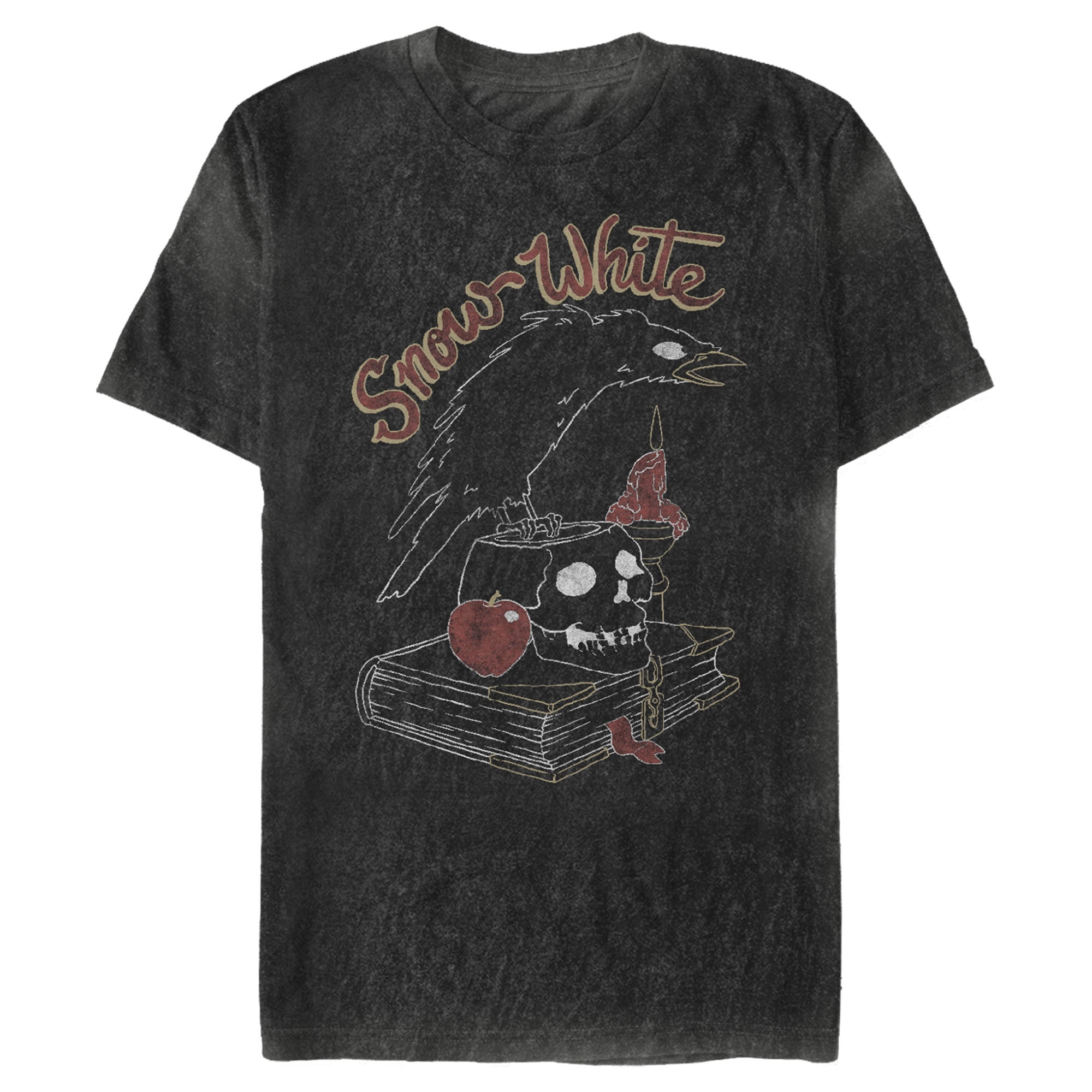 Men's Snow White and the Seven Dwarfs Pet Raven Graphic T-Shirt ...