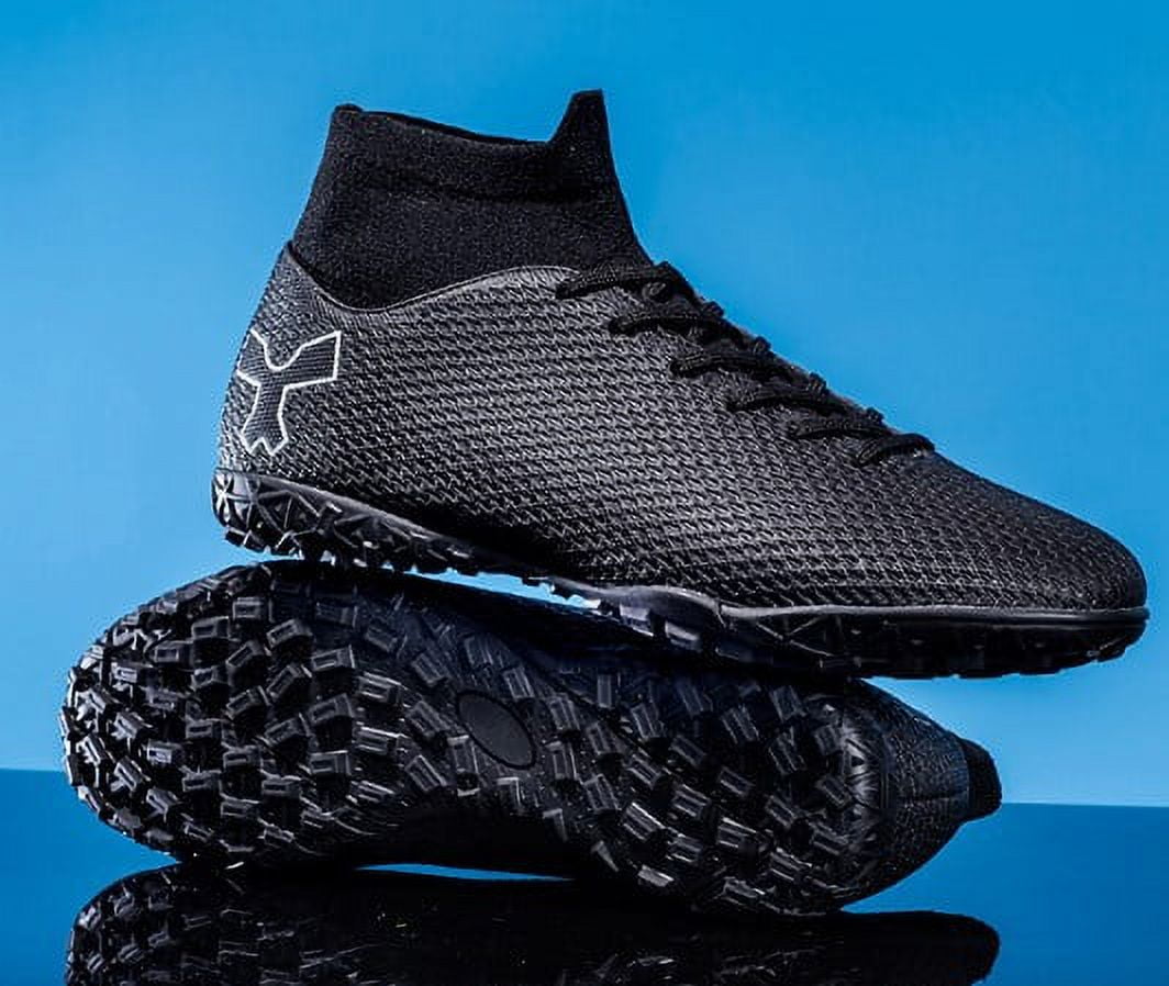 Men's Soccer Cleats Football Cleats for Mens Big Boys High-Top Spikes ...