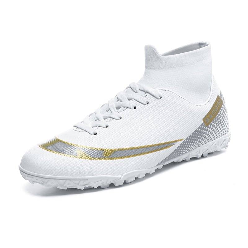 Men's Soccer Cleats Football Cleats for Mens Big Boys High-Top Spikes ...