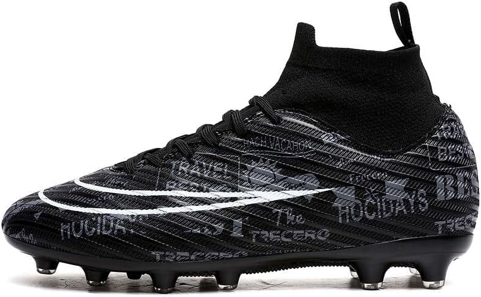 Men's Soccer Cleats High-Top Football Boots for Youth Professional ...