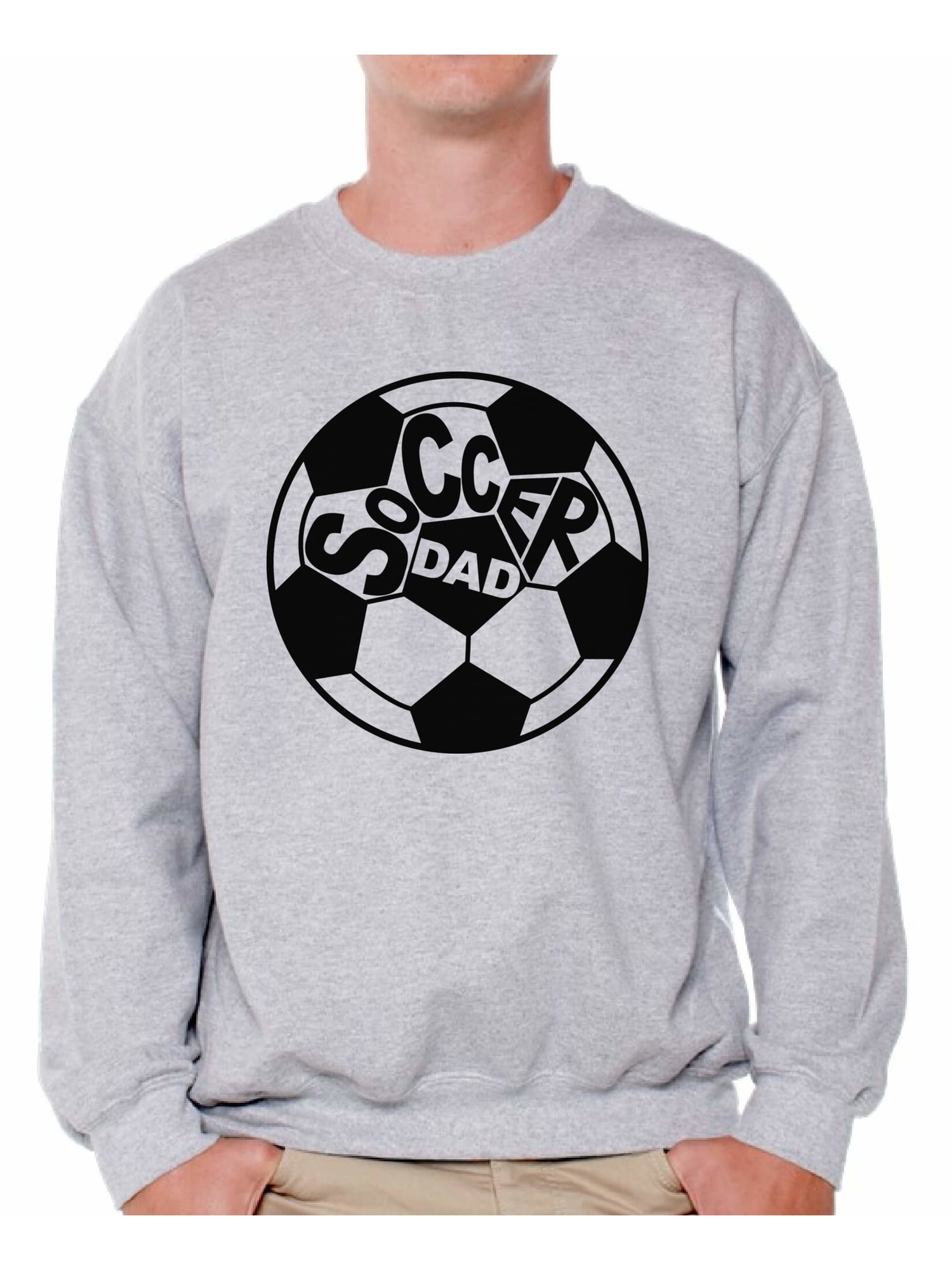 Men's Soccer Dad Graphic Sweatshirt Tops Father's Day Gift Idea Soccer ...