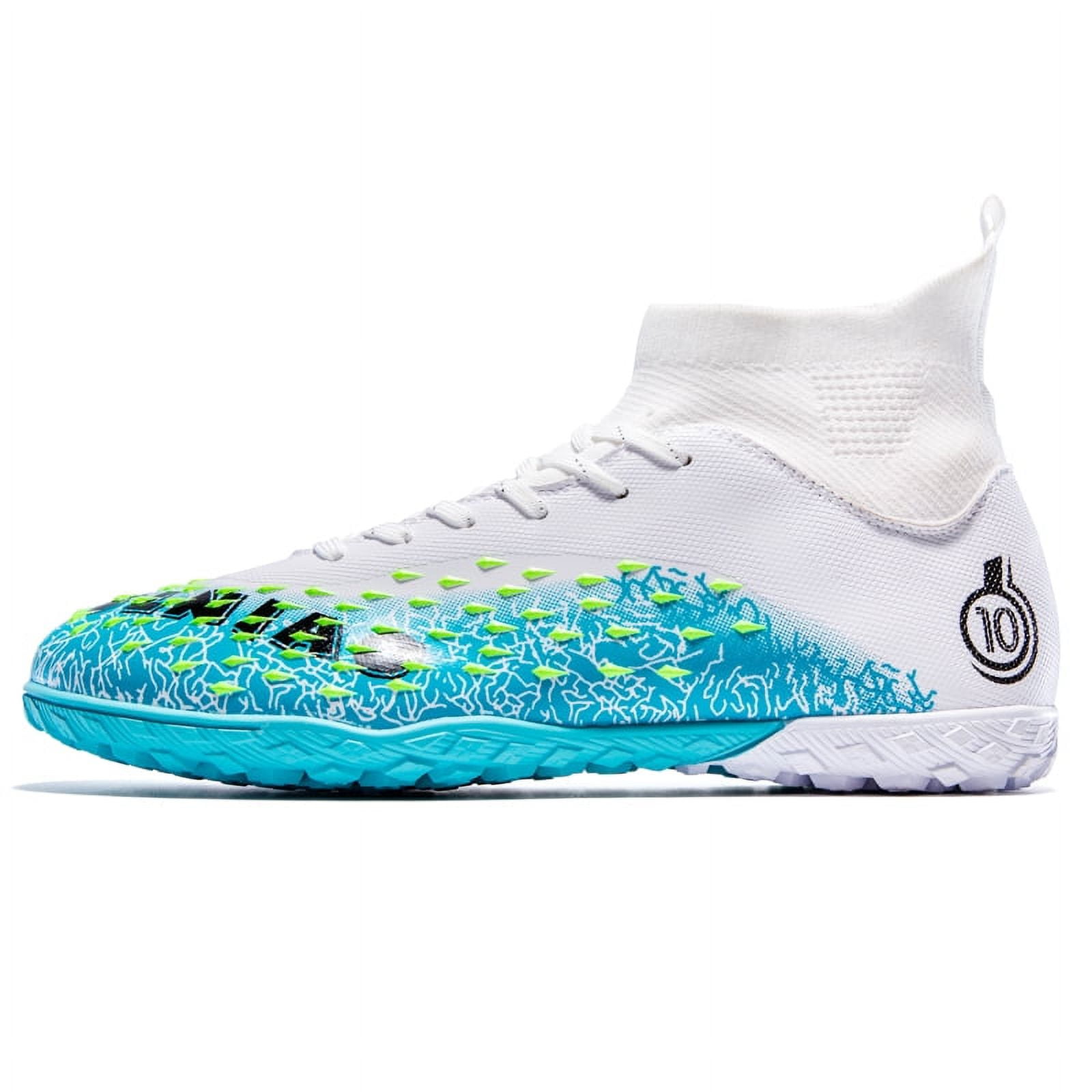 Men's Soccer Shoes Firm Ground Soccer Cleats Adults Athletic Outdoor ...