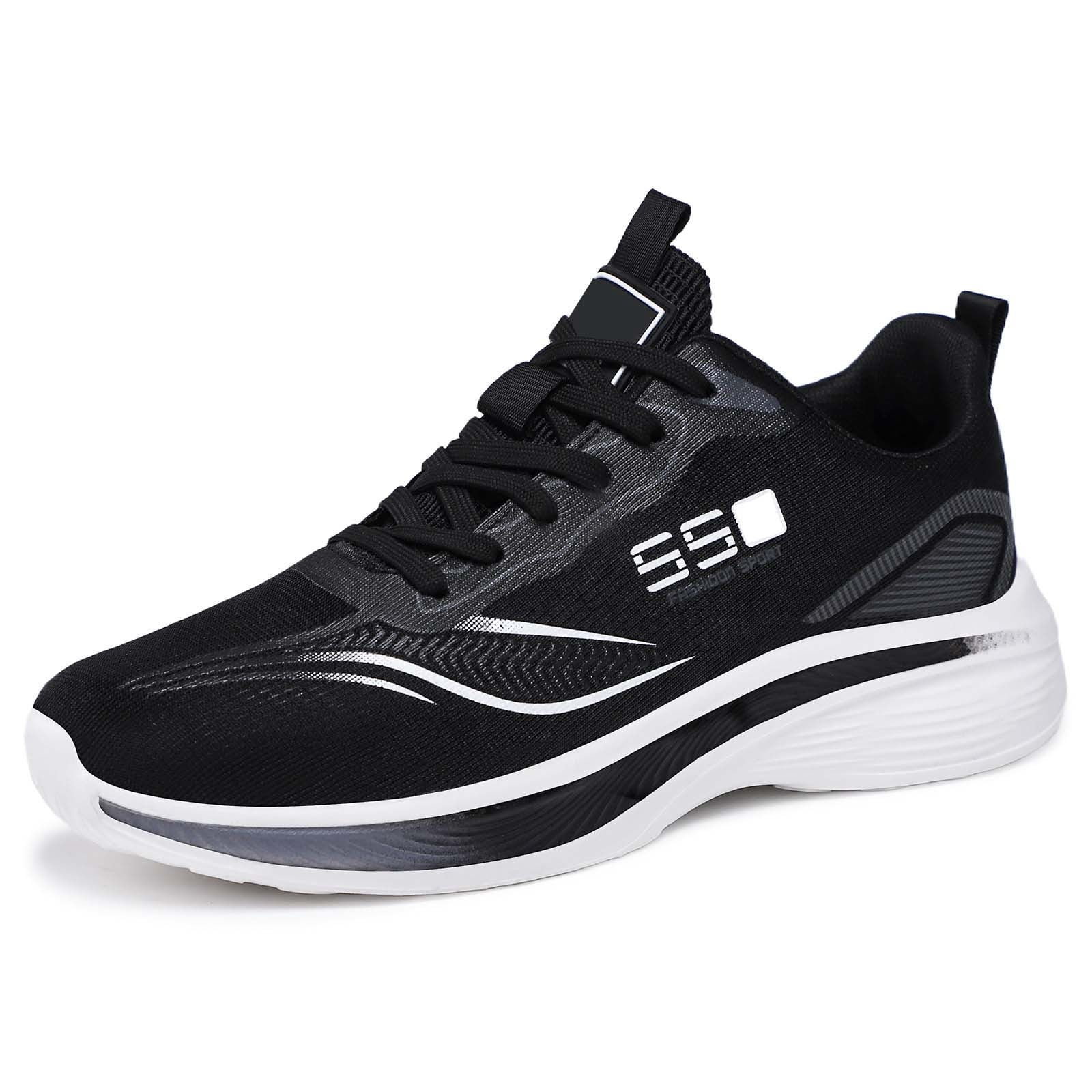 Men's Soft Running Shoes Lightweight Walking Shoes Workout Sneakers ...