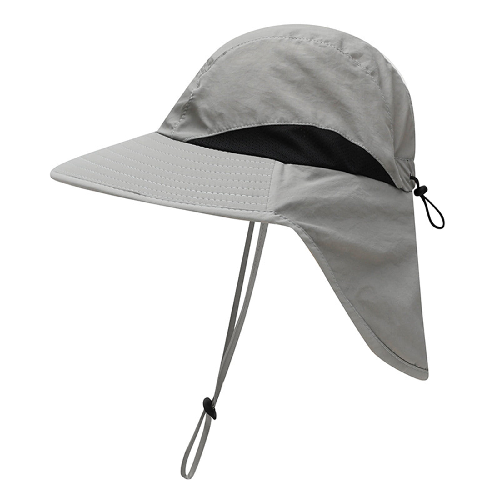 Men's Solar Powered Bucket Hat - Rechargeable Fan Men Womens ...